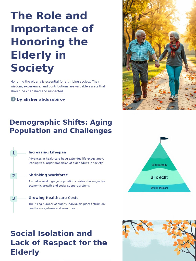 The Role and Importance of Honoring The Elderly in Society | PDF ...