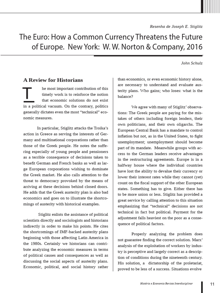 134-Texto Artigo-238-1-10-20191027 | PDF | Joseph Stiglitz | Austerity