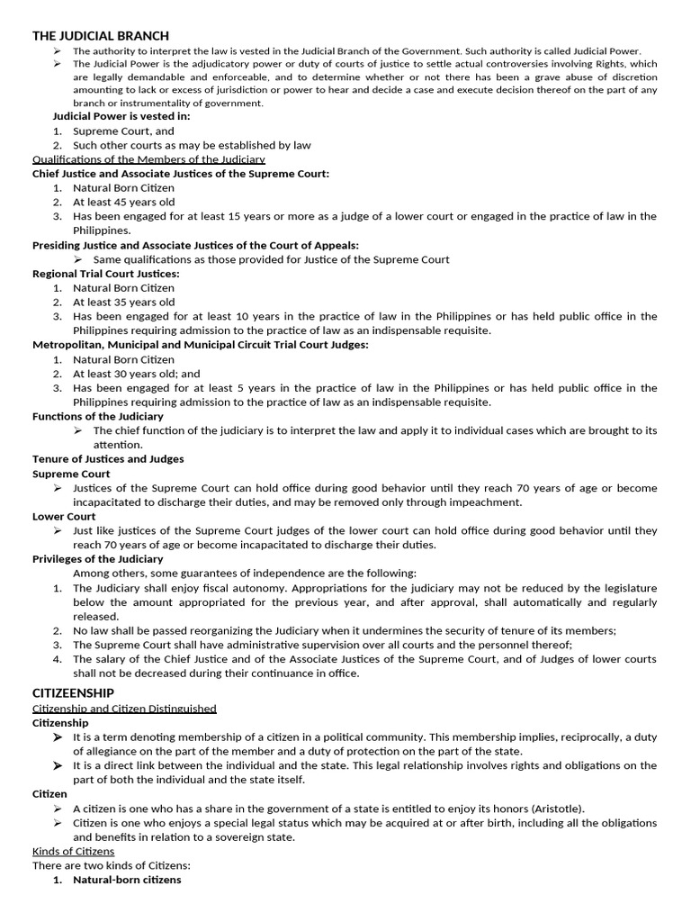 THE_JUDICIAL_BRANCH | PDF | Naturalization | Citizenship