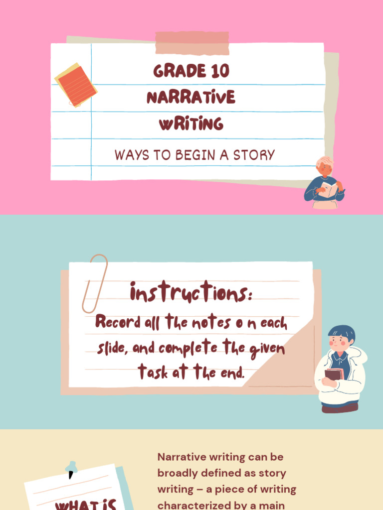 Narrative Writing PP GR 10 | PDF
