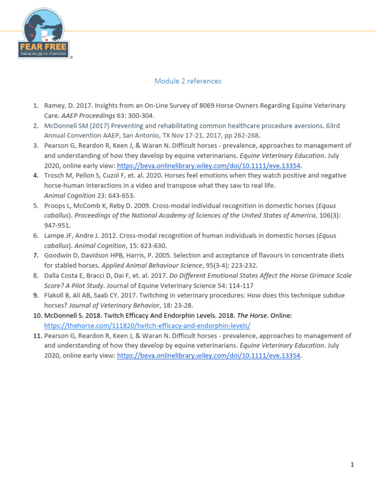 Module 2 References | PDF