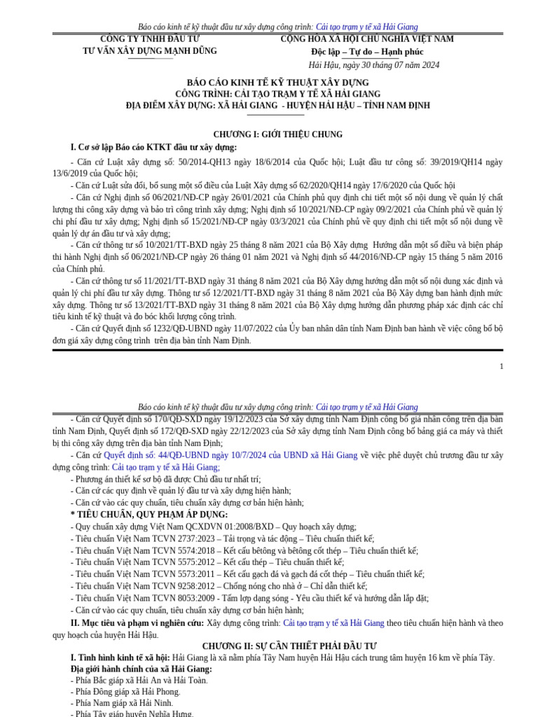 Báo Cáo KTKT | PDF