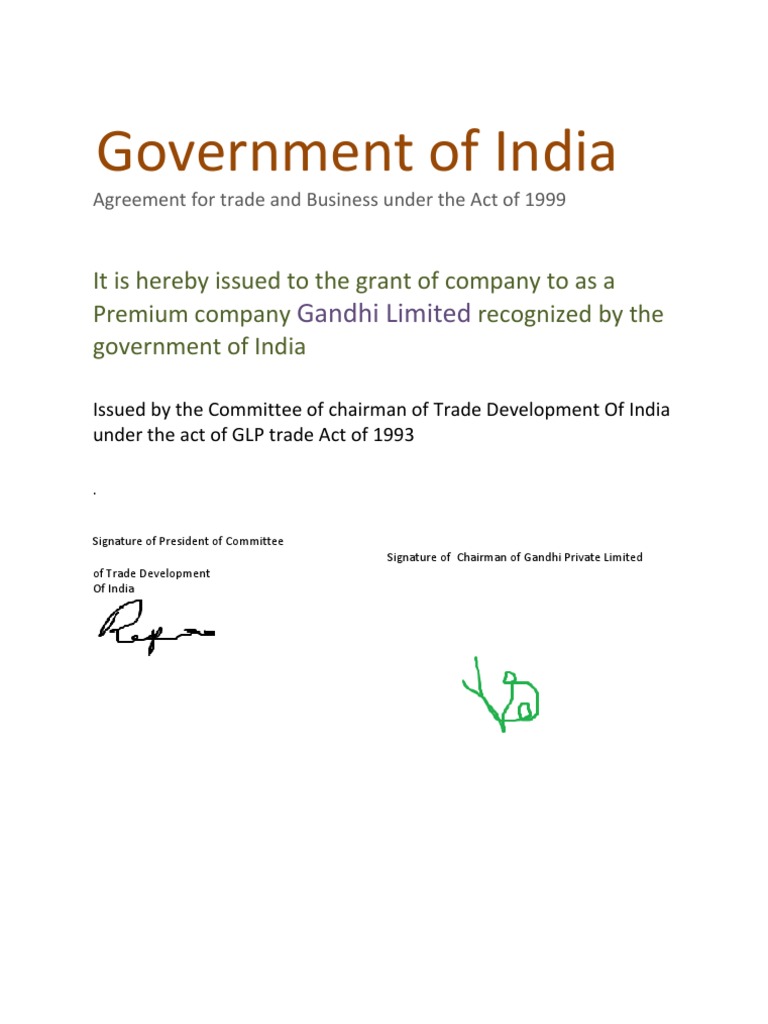 Government of India | PDF | Finance & Money Management