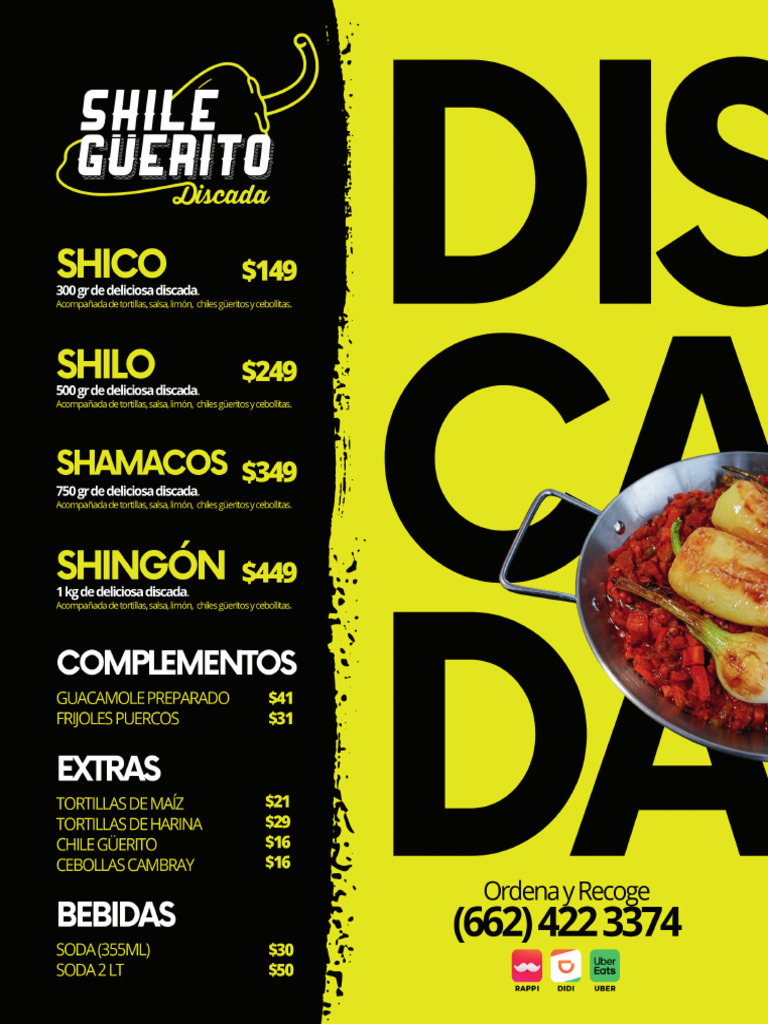 SHG Menú Go | PDF