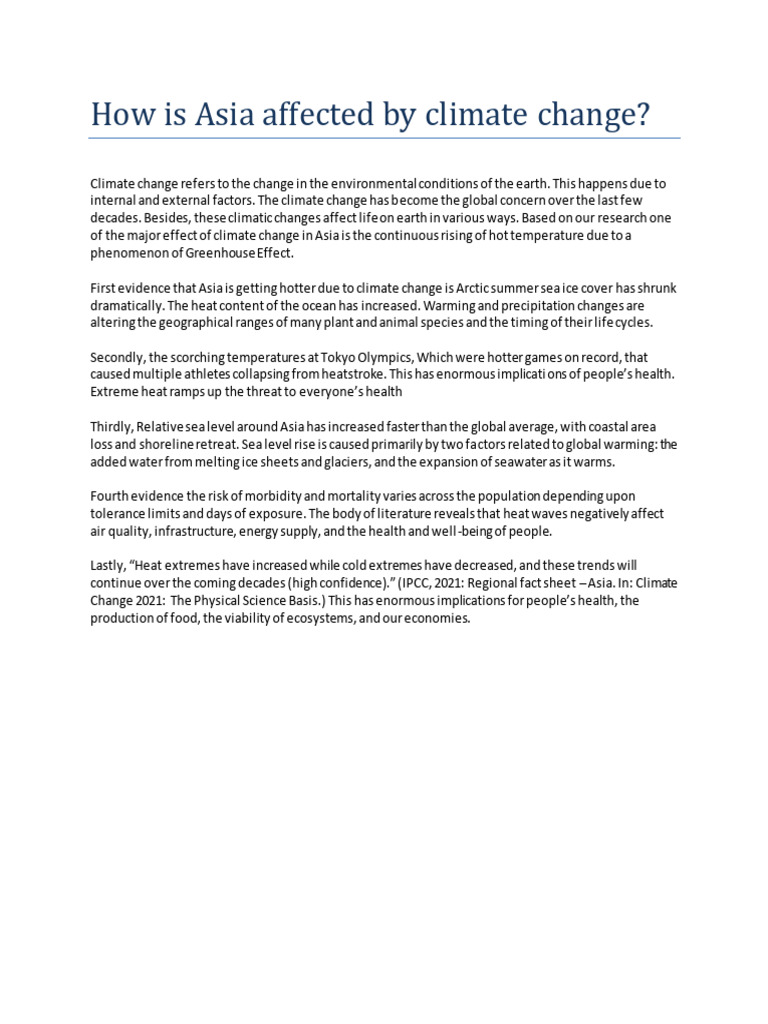 Final Output in STS | PDF | Climate Change | Greenhouse Gas