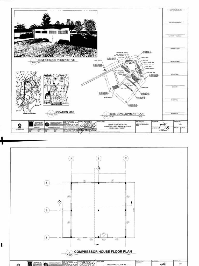 Sample Compressor Room Plans | PDF