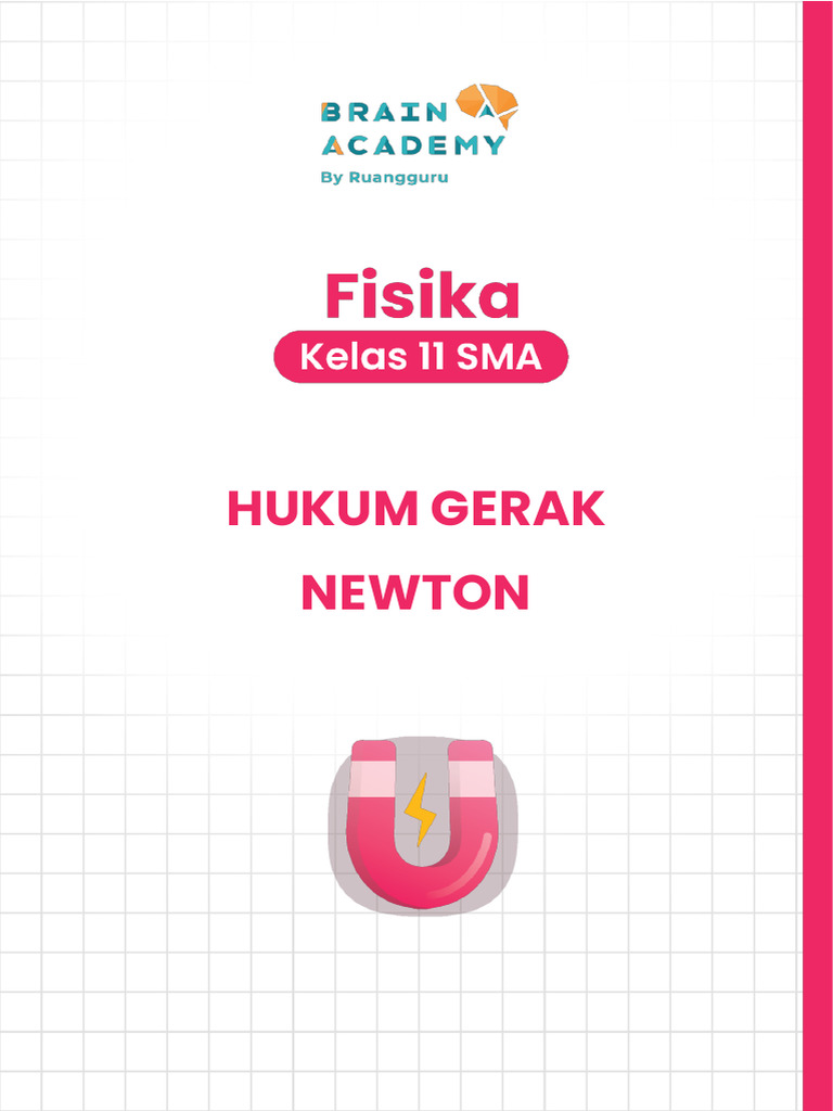 KM11 Fisika Hukum Gerak Newton | PDF | Metode & Bahan Ajar