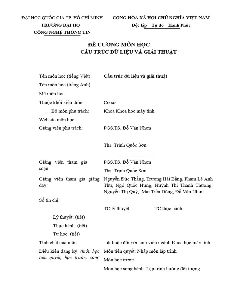 Decuong IT003 | PDF