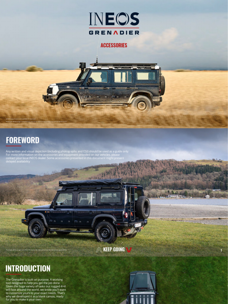 CA - INEOS Accessories Brochure | PDF | Trunk (Car) | Roof