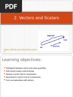 Grade 10 Vectors & Scalars Guide | PDF | Velocity | Euclidean Vector