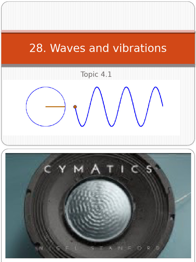 Waves and Vibrations | PDF | Waves | Frequency