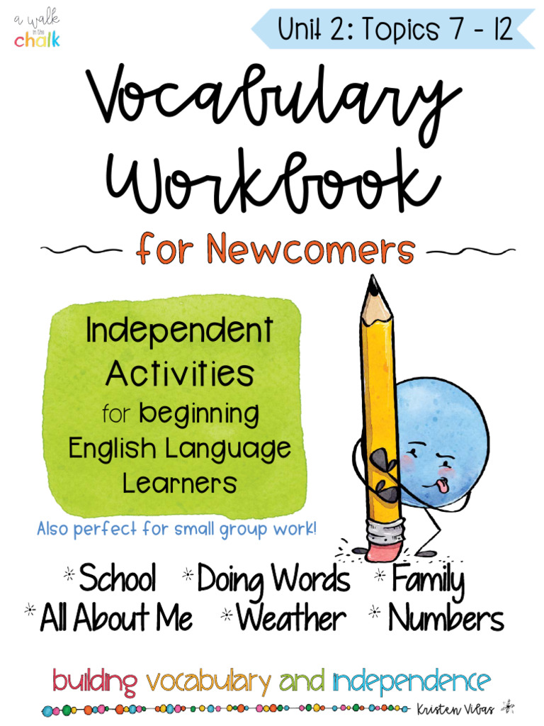 ESL Vocabulary Workbook Unit 2 | PDF | Bookbinding | Vocabulary