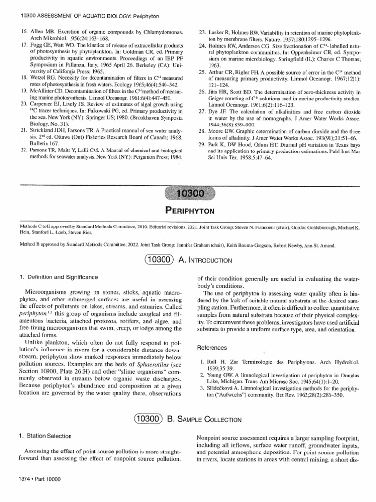 Standard Methods Peri | PDF