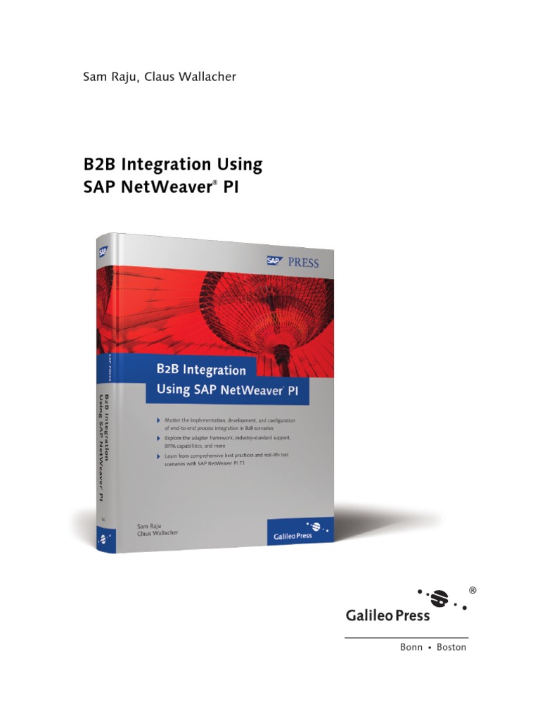 B2B Integration Using Sap Netweaver Pi: Sam Raju, Claus Wallacher | PDF | Business Process ...