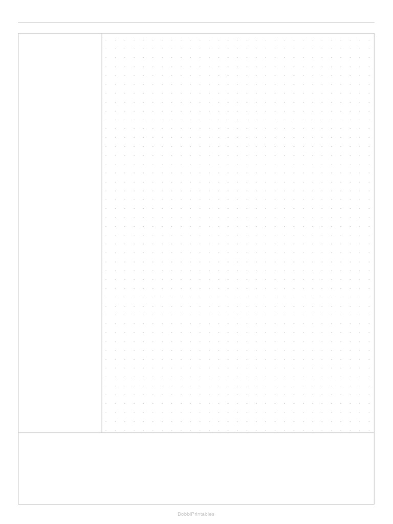 Cornell Notes - Dot Grid - A4-1 | PDF