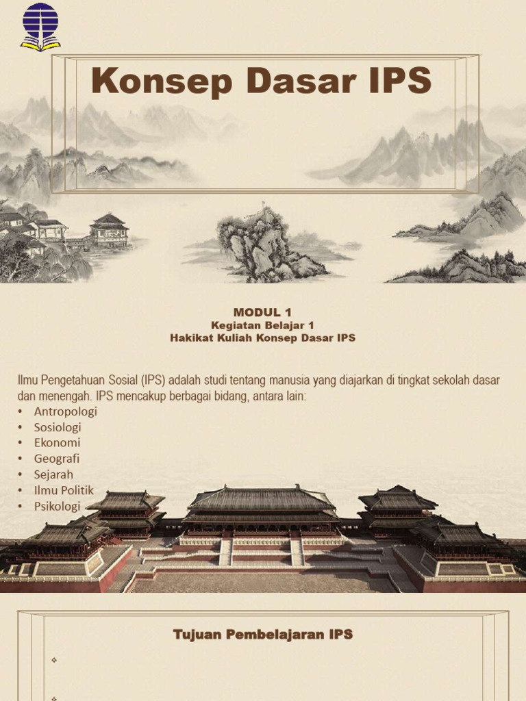 Konsep Dasar Ips Modul 1 Kelompok 1 | PDF | Ilmu Sosial
