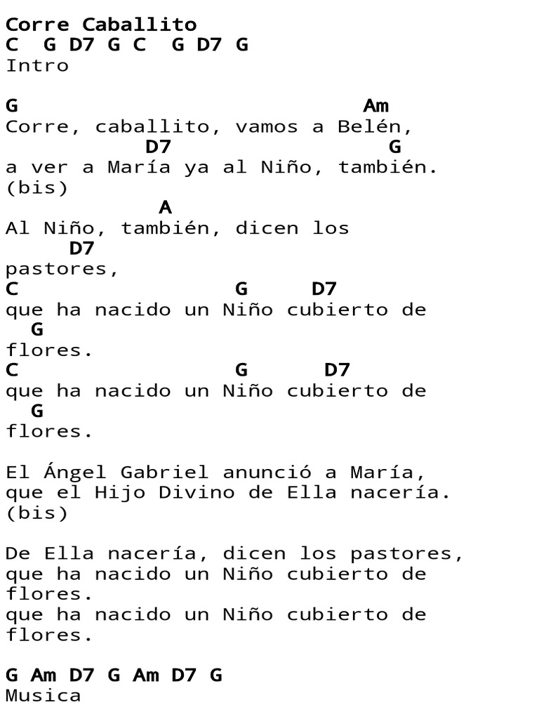 Corre Caballito | PDF