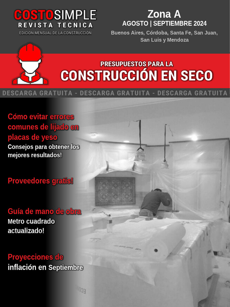 CS13 Zona A - Agosto 2024 | PDF | Tornillo | Presupuesto