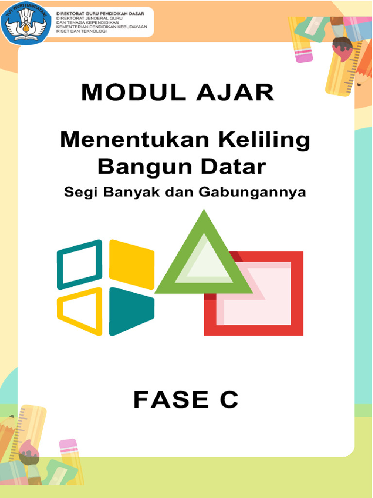 Modul Ajar Matematika - Menentukan Keliling Bangun Datar Segi Banyak Dan Gabungan - Fase C ...