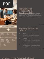 Que Es Promodel | PDF | Software | Simulación