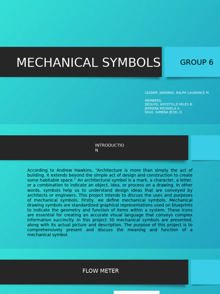Understanding Mechanical Symbols in Design | PDF | Heat Exchanger | Valve