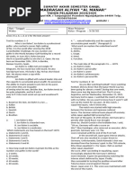 Module 9 Quiz and Test Answer Key | PDF