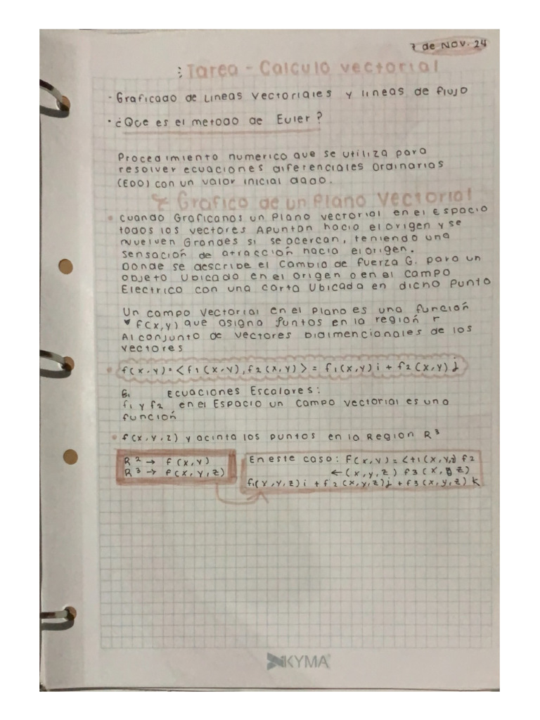 Metodo de Euler: Grafica de Un Plano Vectorial | PDF