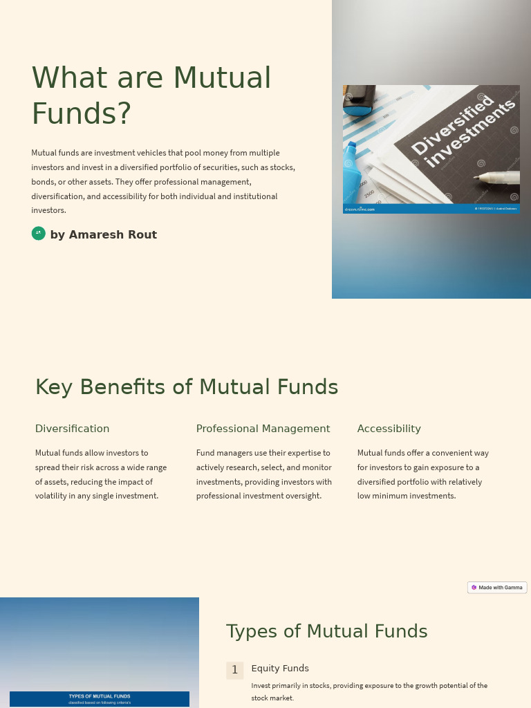 What Are Mutual Funds | PDF | Investment Fund | Investing
