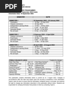 5 Year Calendar | PDF | Academic Term | Secular Holidays
