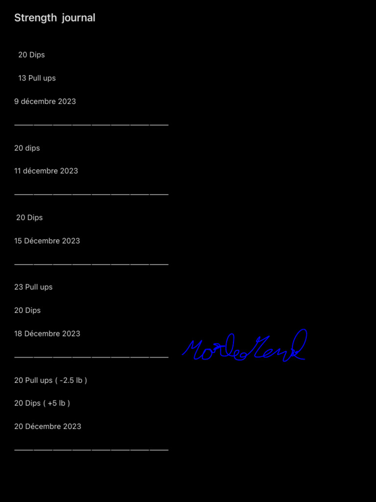 Strength Journal | PDF