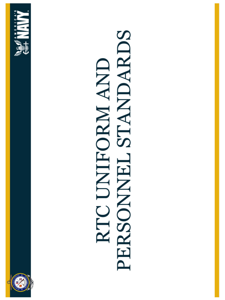 RTC Uniform and Personnel Standards Guide | PDF | Blouse | Sweater