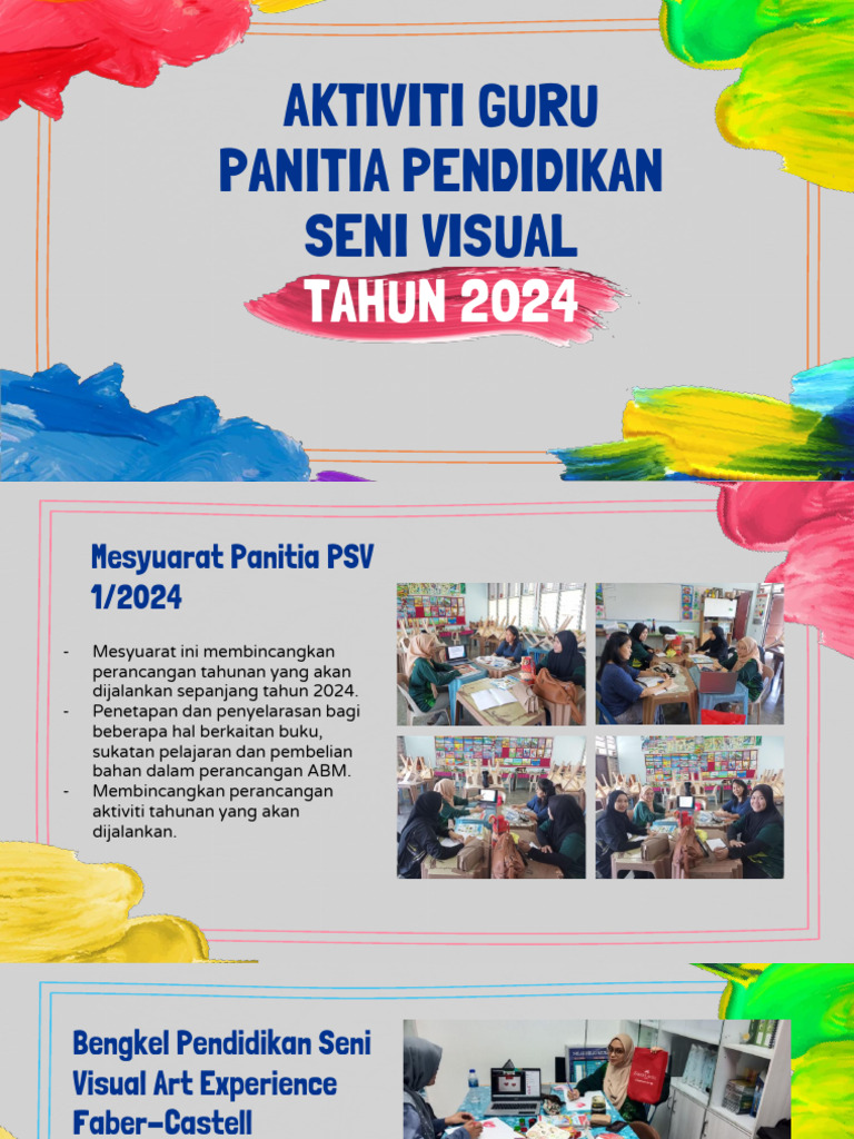 Panitia PSV-Aktiviti Guru | PDF