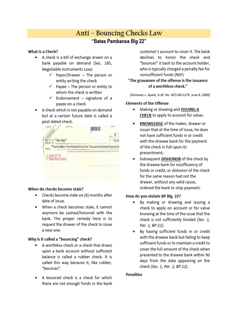 BUS LAW 2 (Stub 994) - Prelims | PDF | Negotiable Instrument | Cheque