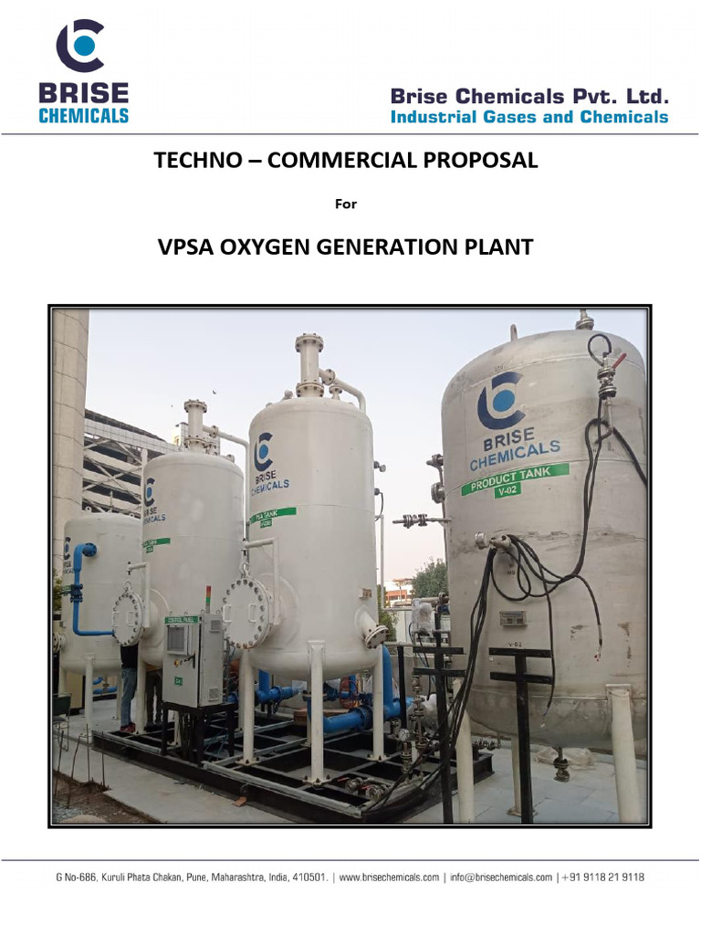 Orascom Construction - VPSA Oxygen Generation Plant - Offer - BCPL-24 ...