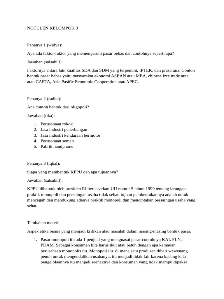 Notulen | PDF