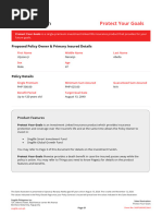 Singlife Shield & Health Plus Premium Table 1 Jan 2024 | PDF ...