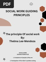 7 Principles of Social Work | PDF | Empathy | Nonverbal Communication