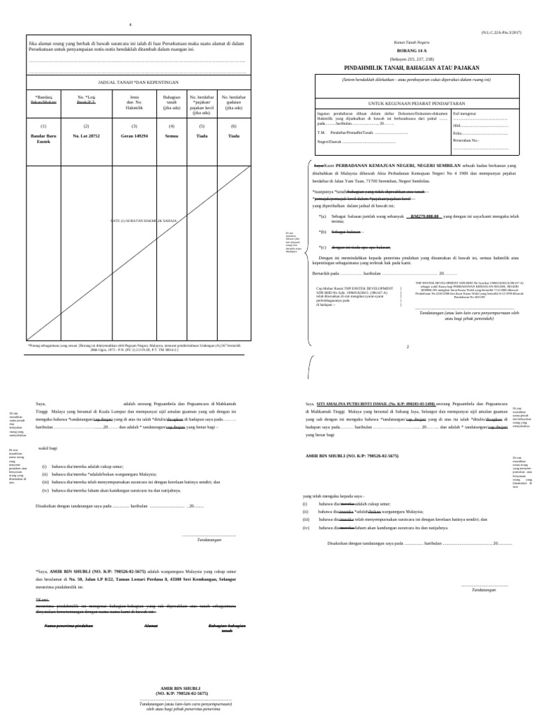 14A MOT (Syarikat) | PDF