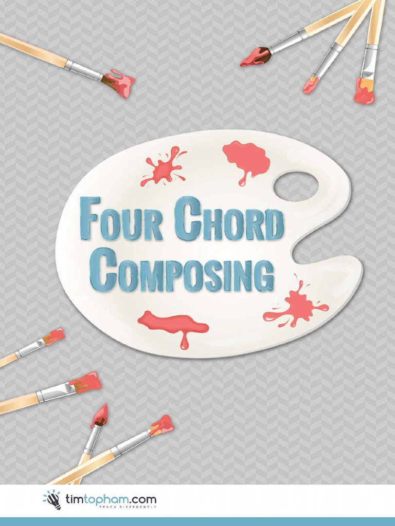 4 Chord Composing Lesson Plans | PDF | Chord (Music) | Song Structure