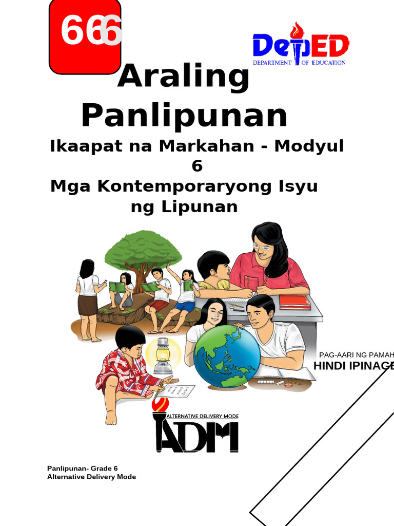 Modyul 6 - AP6 - Q4 - W7 | PDF