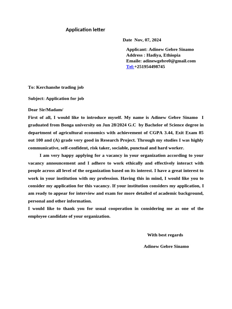 Job App | PDF