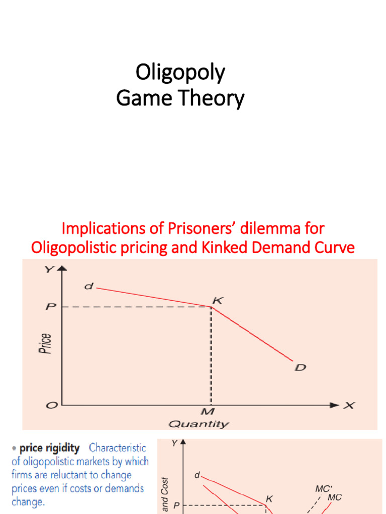Class 22 Oligopoly and Game Theory | PDF | Law