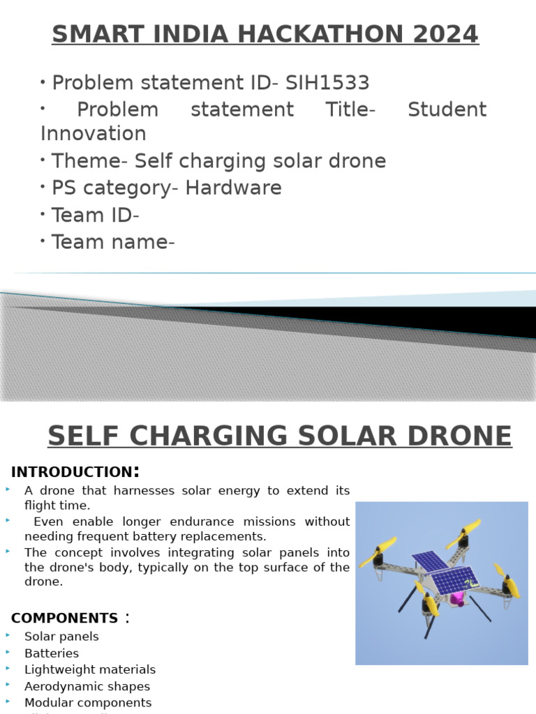 Solar Drone | PDF