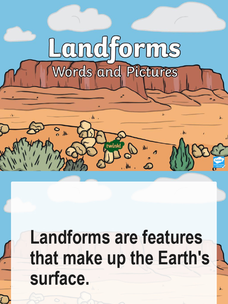 1st Grade Landforms | PDF