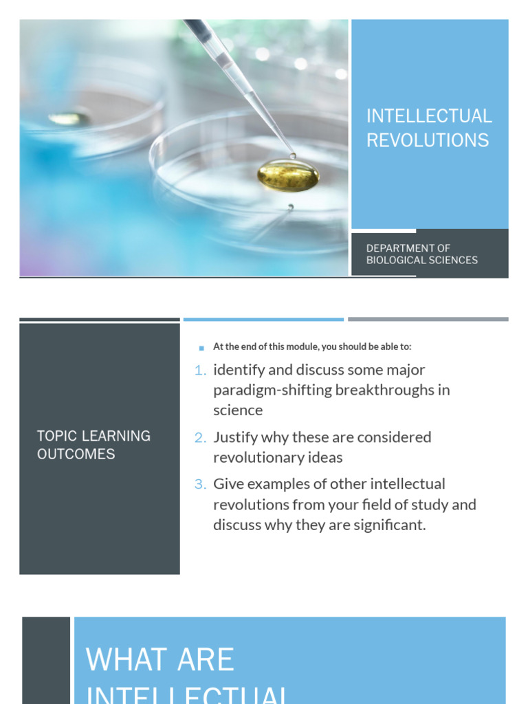 Intellectual Revolutions | PDF | Astronomy