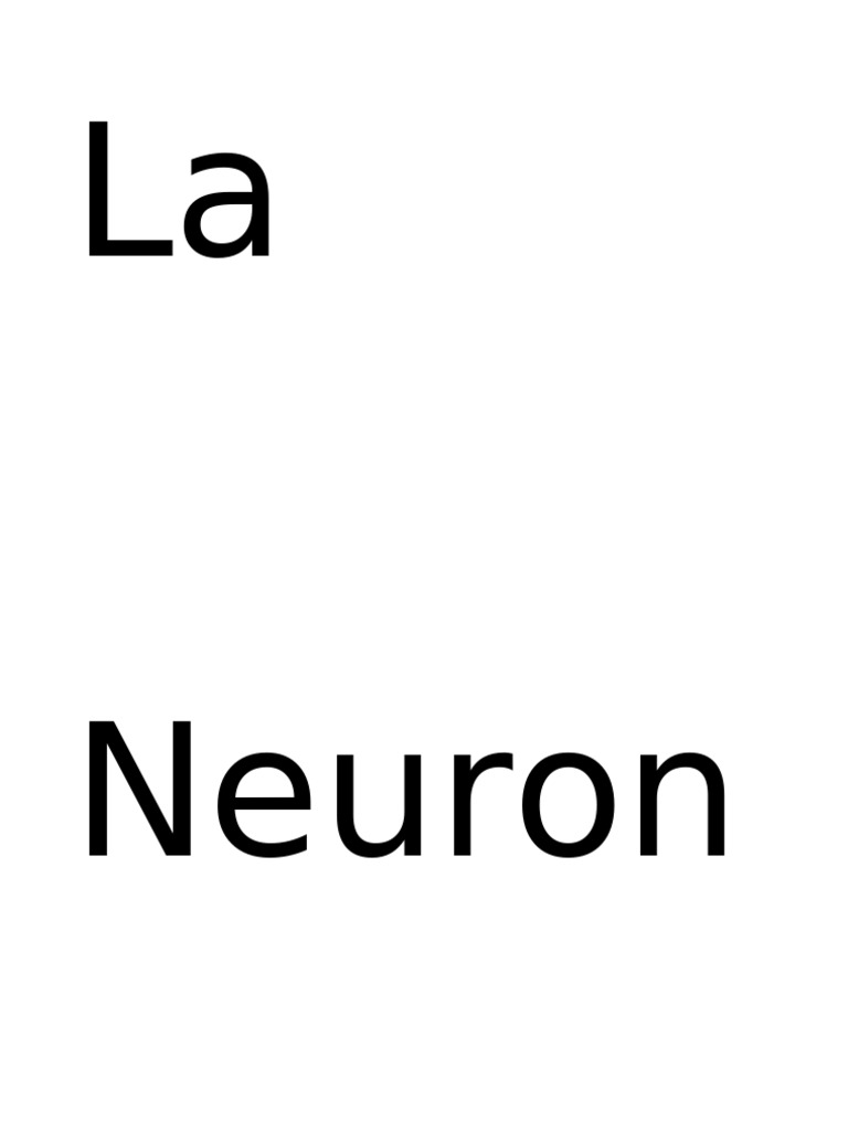 La Neurona | PDF
