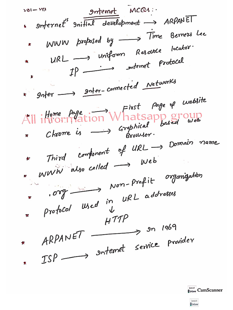Computer PDF, Internet and Email MCQs | PDF