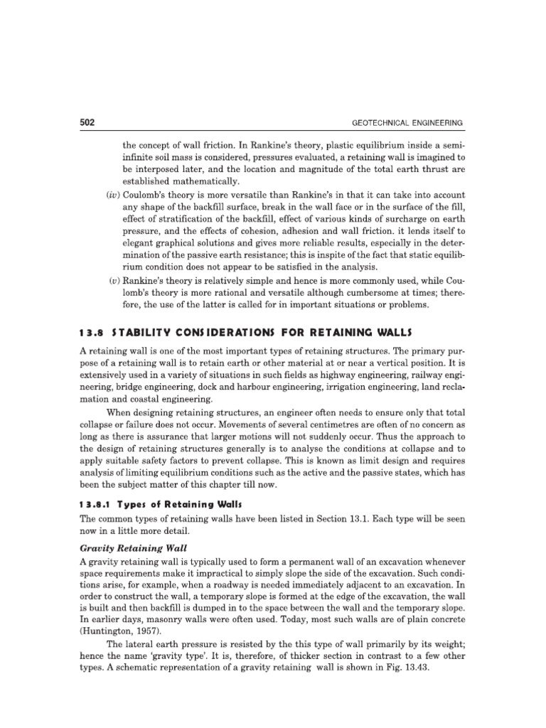 Retaining Walls | PDF