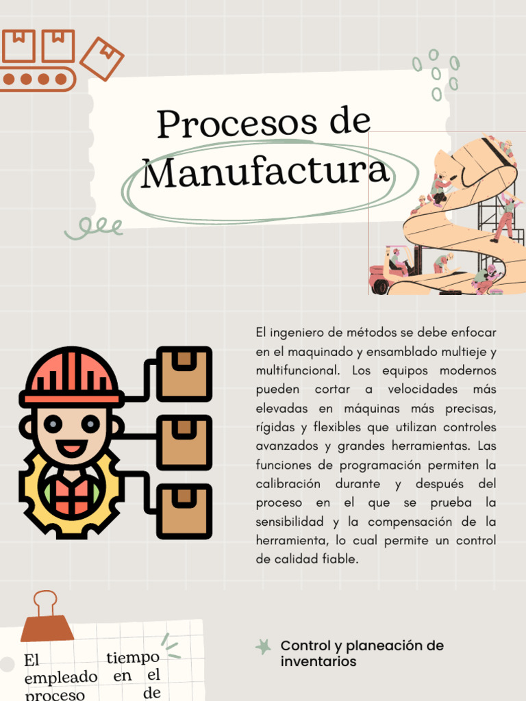 Procesos de Manufactura | PDF | Robot | Robótica