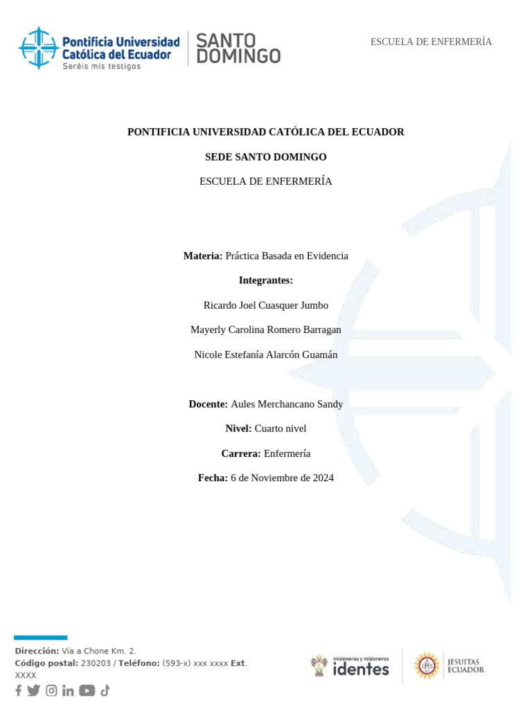 Glosario de Términos - PBE | PDF | Enfermería | Experiencia